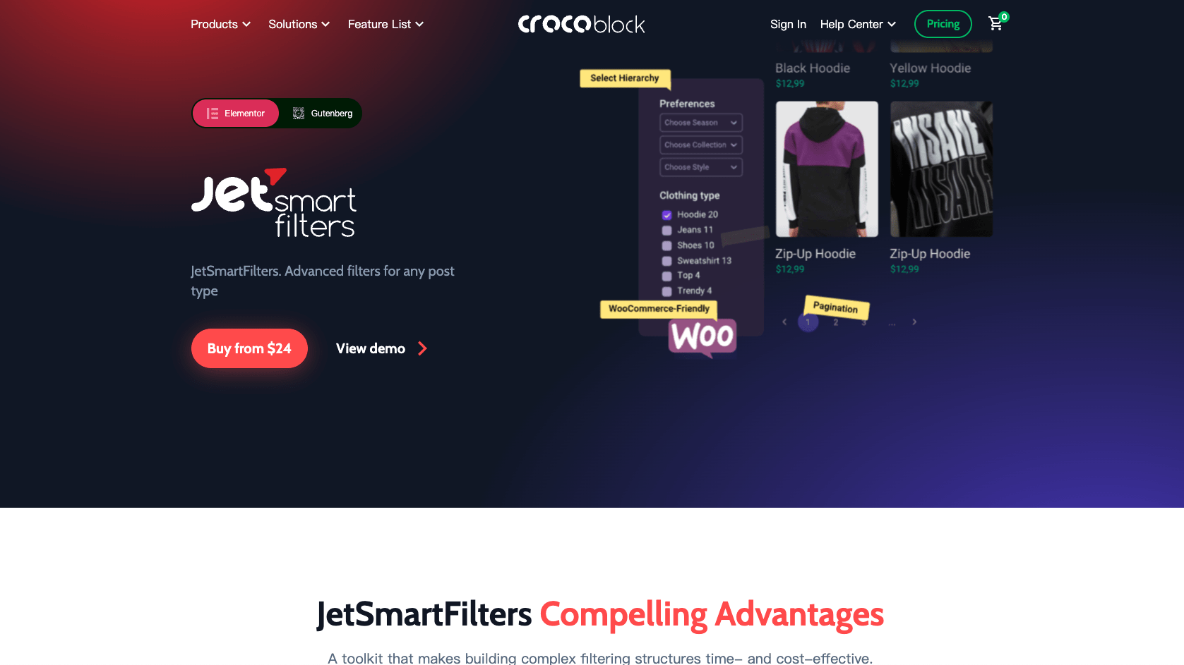 Jet Smartfilters - 15種篩選功能：最強的WordPress 網站篩選器外掛 - 電商修煉 MorePower